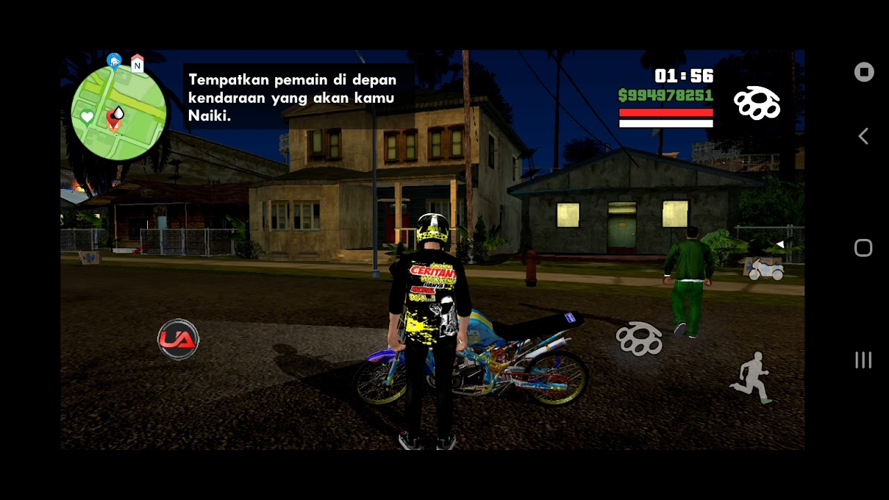 cara boncengan di gta san andreas - YouTube
