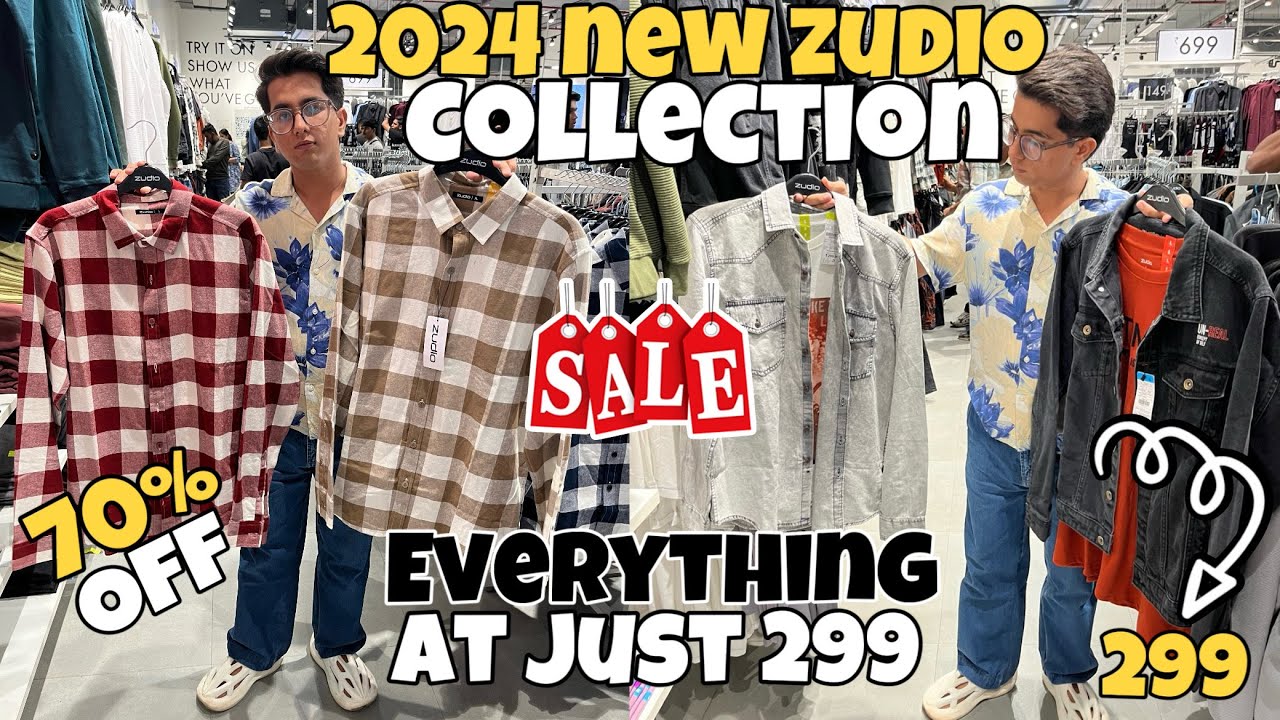 ZUDIO 2024 SALE || EVERYTHING AT JUST ₹299 || ZUDIO NEW MEN COLLECTION ...