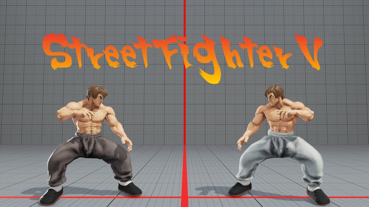 SFV Mods (Custom SFA3 Fei Long Colors) - YouTube