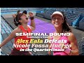 Alex Eala Defeated Nicole Fossa Huergo in the Quarterfinals in ...