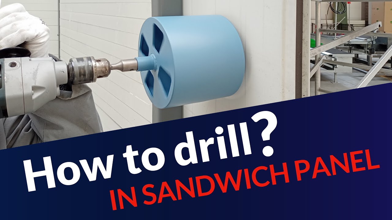 How to drill in sandwich panel? Glob Tools - YouTube
