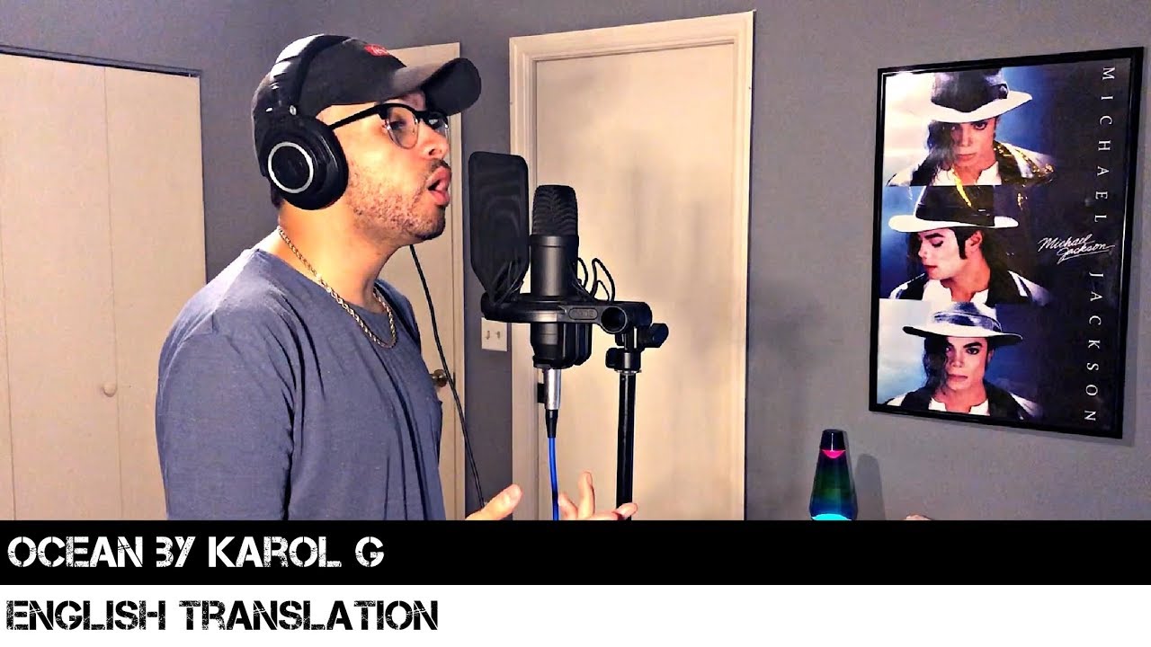 Ocean by Karol G (ENGLISH TRANSLATION) - YouTube