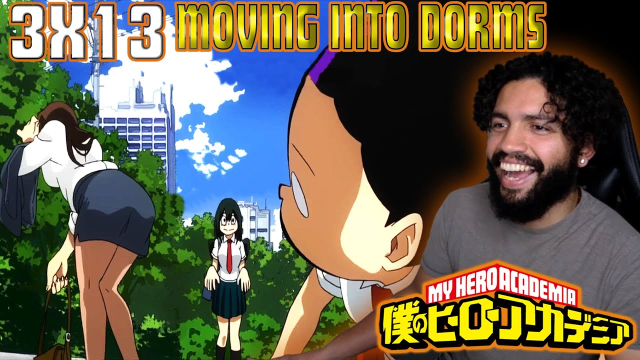 Mineta!!! | Moving Into Dorms | My Hero Academia 3x13 | REACTION - YouTube
