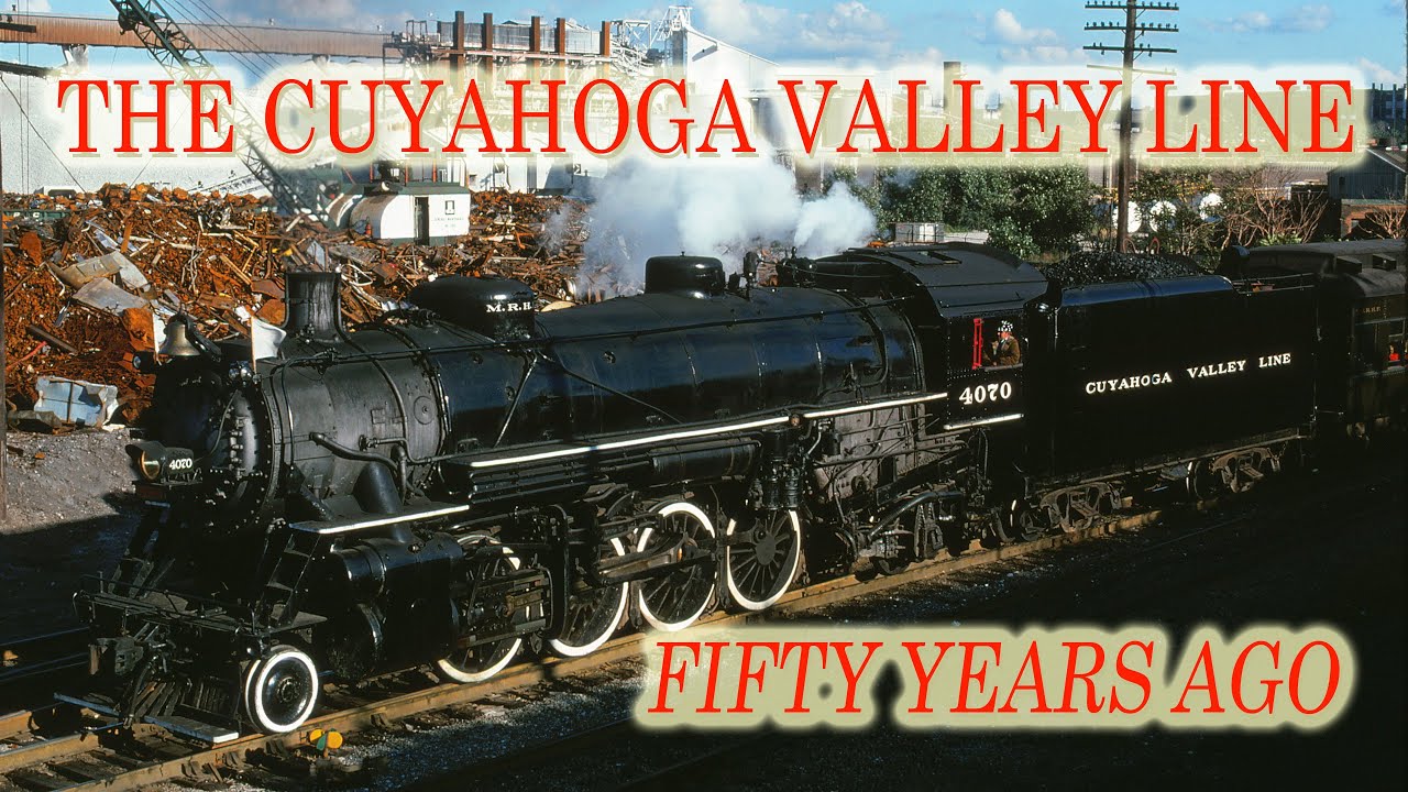 Cuyahoga Valley Line: The Early Years With the 4070 - YouTube