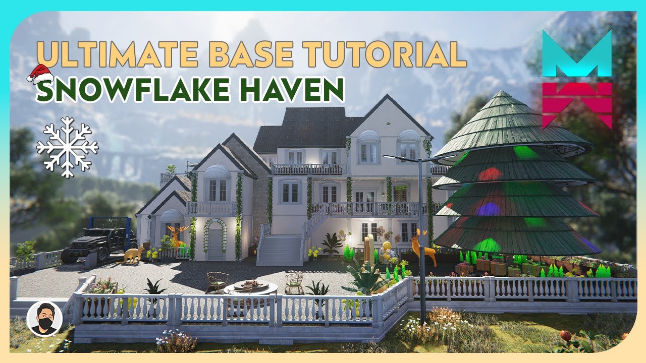 Creating Snowflake Haven Base Design in ONCE HUMAN! - with DIY ...