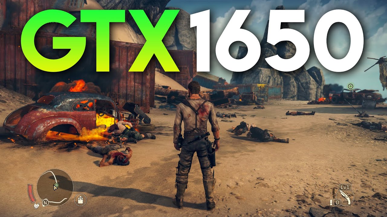 Mad Max | GTX 1650 + I5 10400f | 1080p Maximum Graphics Test - YouTube