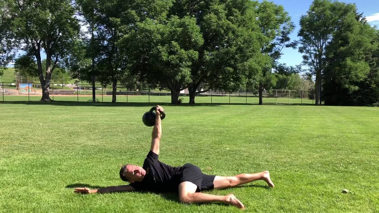 Kettlebell Arm Bar - YouTube
