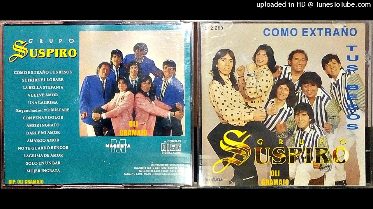 Grupo Suspiro - Como Extraño Tus Besos (Cd Completo) - YouTube