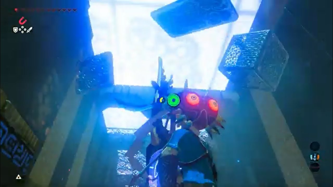 BOTW Physics During Bullet Time - YouTube