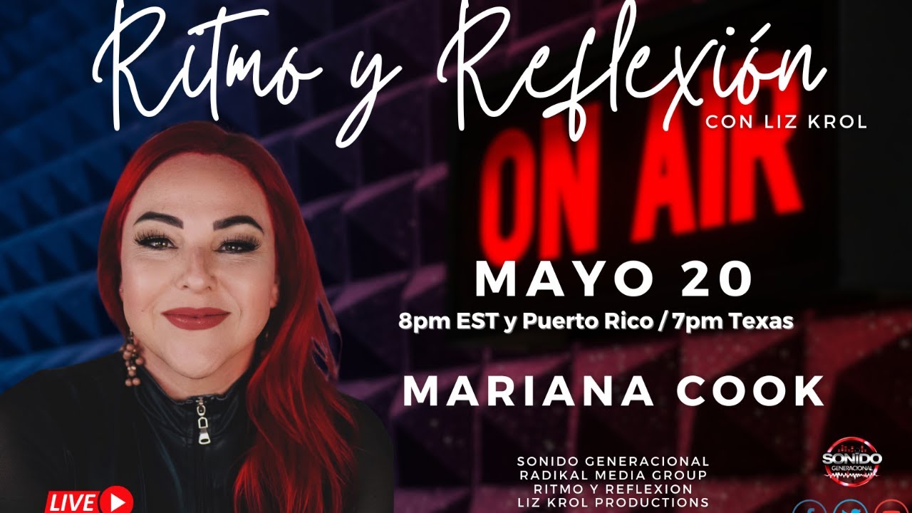 Ritmo y Reflexión con invitada Mariana Cook - YouTube