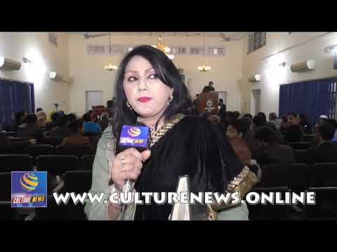 Gul- e - Nasreen poet from Multan with culturenews - YouTube