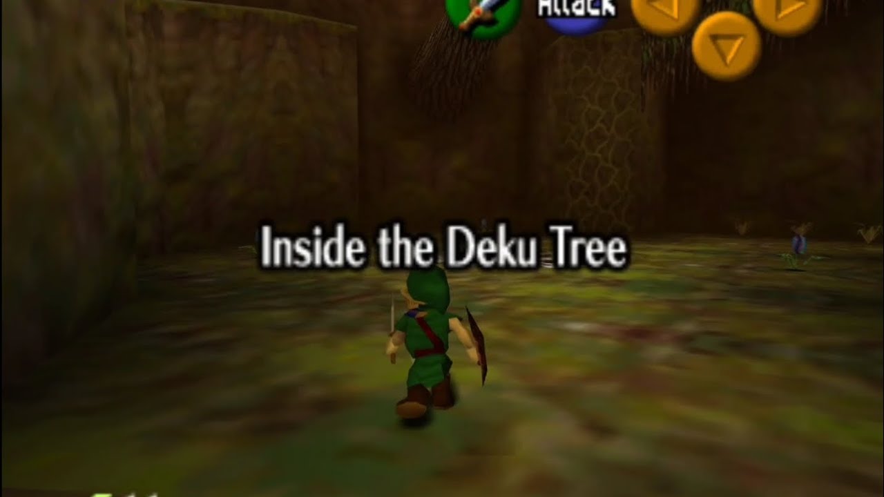Zelda: Ocarina of Time Redux: Part 2: Inside the Deku Tree - YouTube