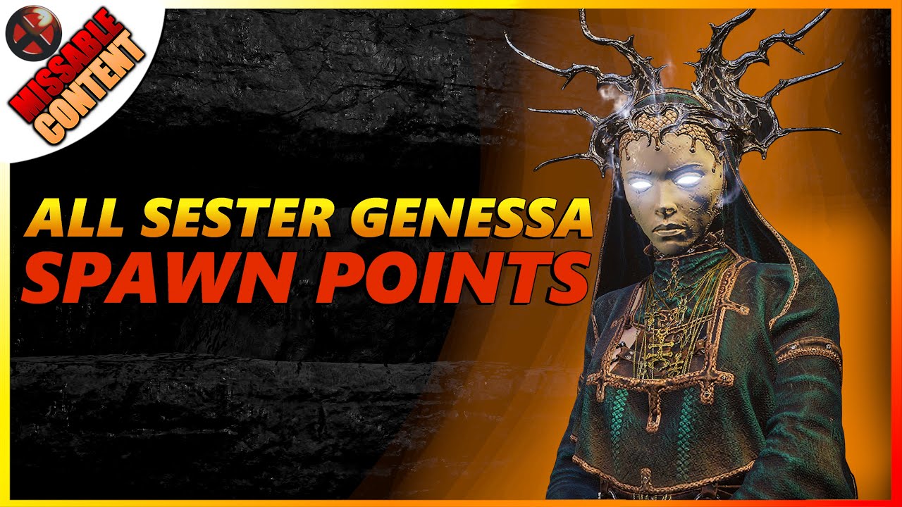 MORTAL SHELL All 10 Sester Genessa Checkpoints (Spawn Points / Fast ...