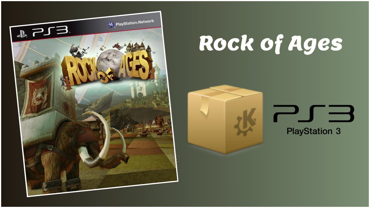 Rock of Ages PKG PS3 - YouTube