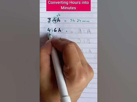 converting hours into Minutes #shorts #ytshorts #viralshort #trending # ...