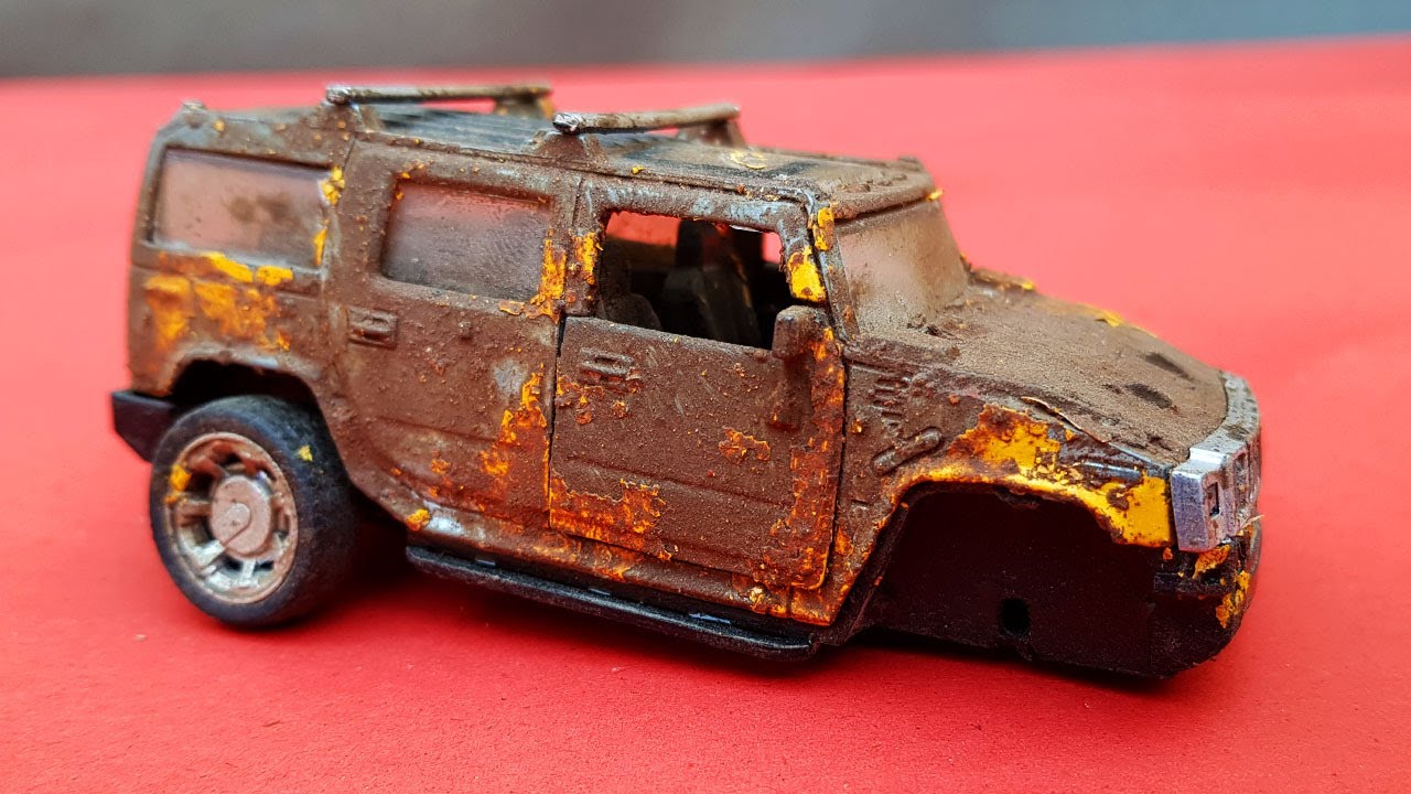 Restoration Abandoned Hummer H2 - Old Hummer Jeep Restore - YouTube