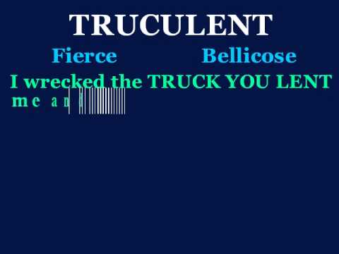 truculent - YouTube