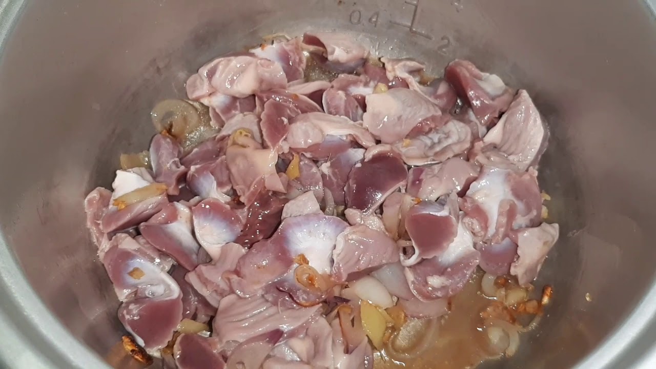 The Best Adobo chicken Gizzard | Adobong Gizzard | Adobong Balunbalunan ...