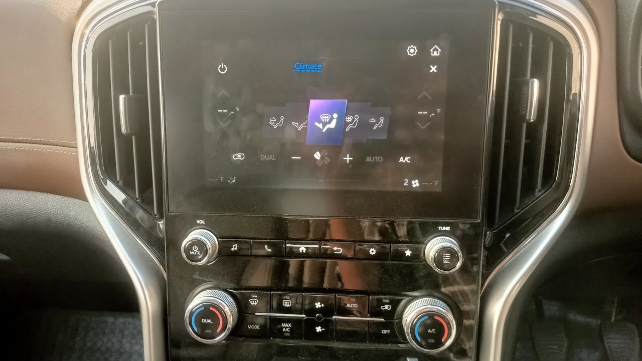 Mahindra ScorpioN Dual Zone Climate control AC kaise chalaye | Car ka ...