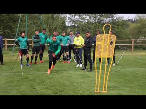 Acceleration test for Smart Power studs Soccer Football and Rugby - YouTube