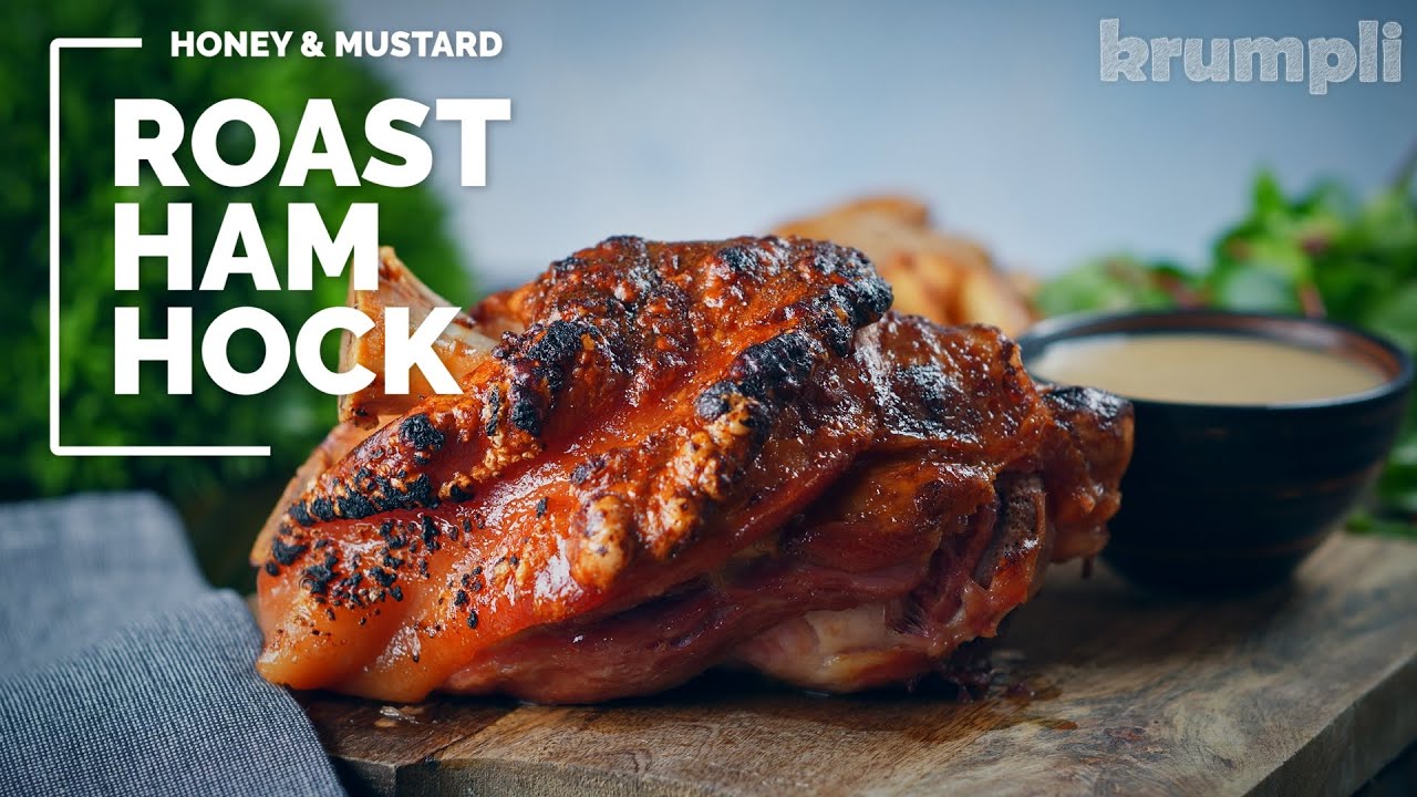 Roast Ham Hock with Honey and Mustard - YouTube