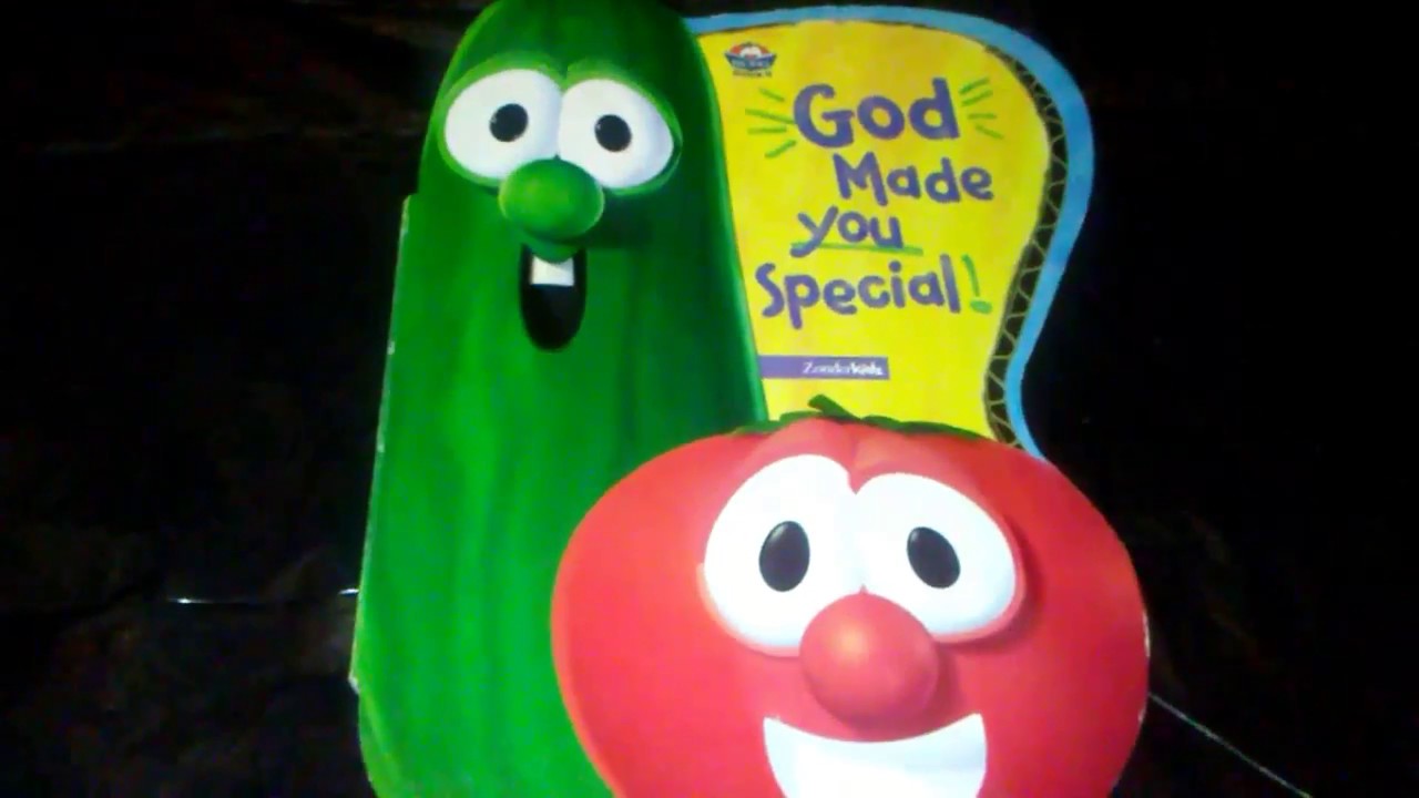 VeggieTales "God Made you Special" Bob and Larry read aloud children ...