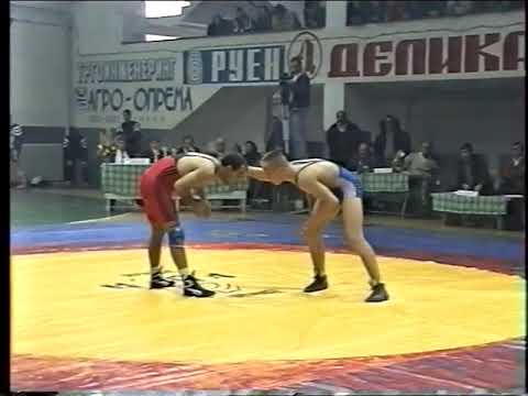 69 kg. Toni Tancev (Bucim) vs Zarko Kocev (Balkanec), 1997 Play off