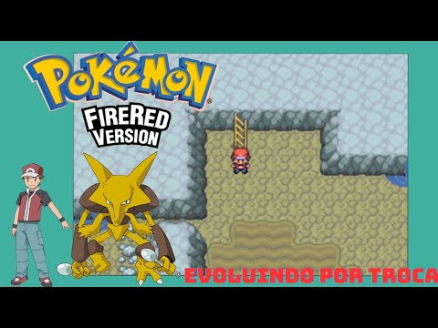 Pokémon Fire Red pt br EP 7 Alakazam Atropelando todo mundo no Rock ...