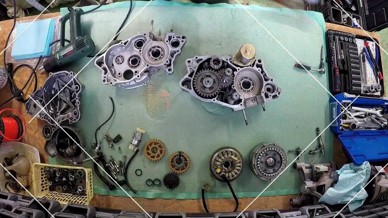 Aprilia rs125 engine rebuild //GOPRO Hero Session// - YouTube