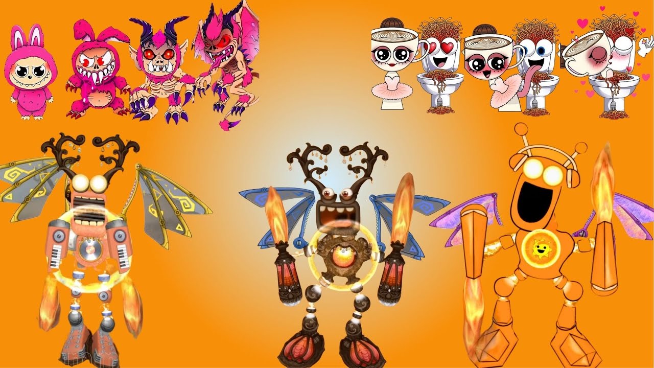 Guess The Monster's Voice | My Singing Monsters: All Epic Wubbox Fire ...