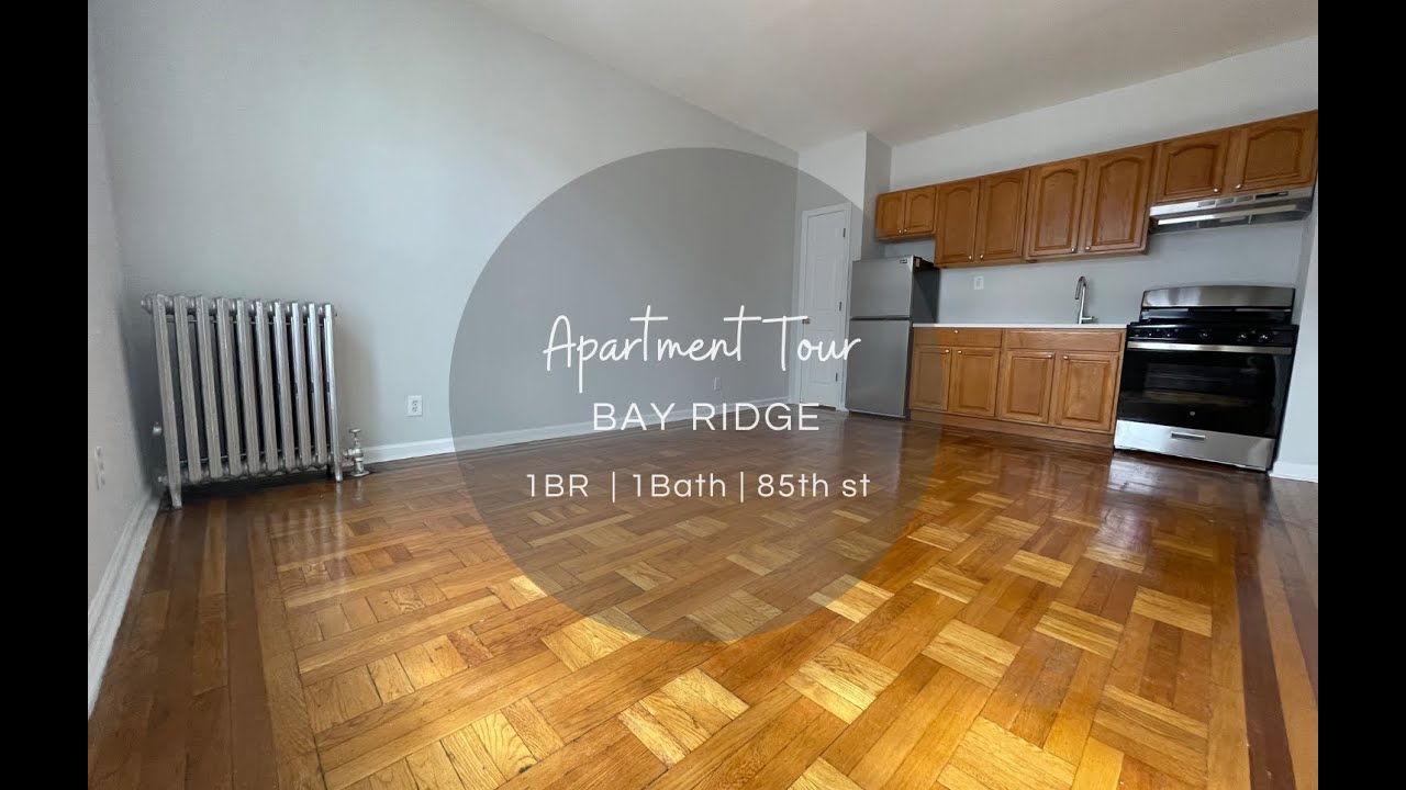 NYC Apartment Tour- 1 Bedroom Apartment at 85th st, Bay Ridge, Brooklyn ...
