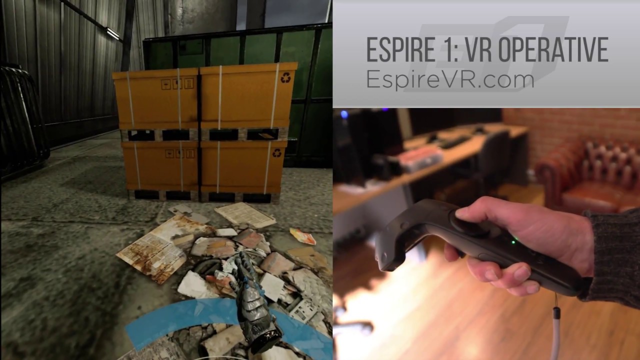 VR stealth game - Espire 1 gameplay footage - dev diary 03 - YouTube