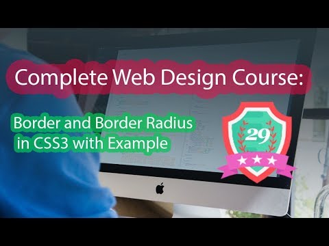 029 - Border and Border Radius in CSS3 with Example - YouTube