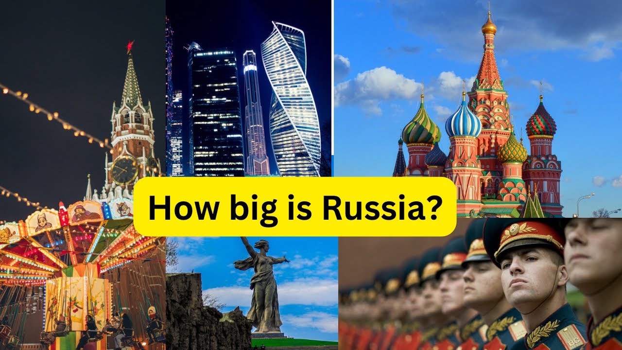 How big is russia? - YouTube