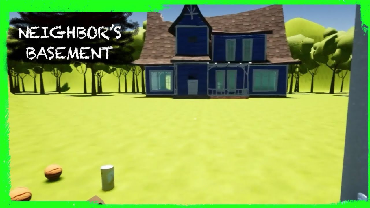 HELLO NEIGHBOR MOD KIT: NEIGHBOR'S BASEMENT - YouTube