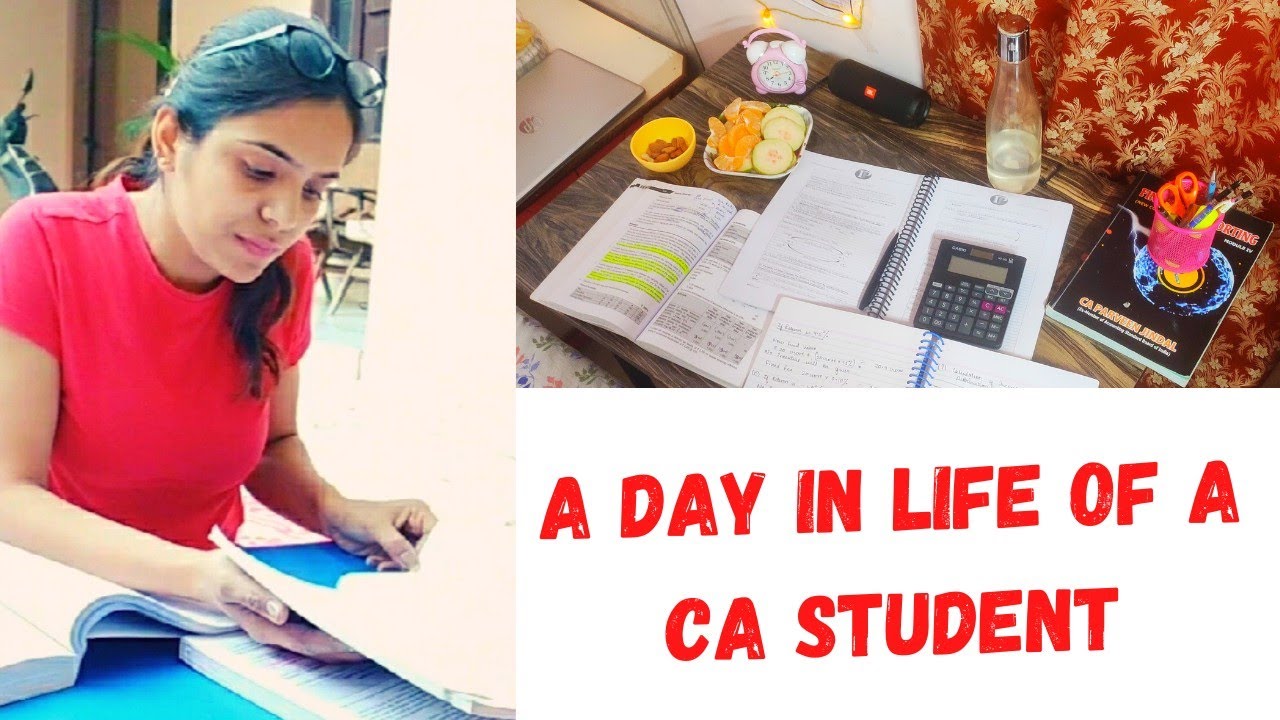 A day in life of a CA student 📖 (Study Vlog/ CA study vlog) #castudents ...