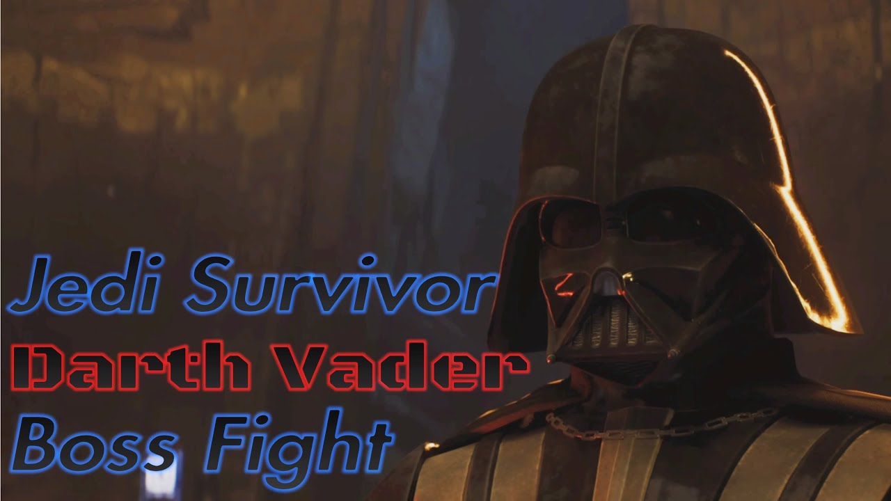 Star Wars Jedi Survivor Darth Vader Boss Fight (Jedi Grand Master ...