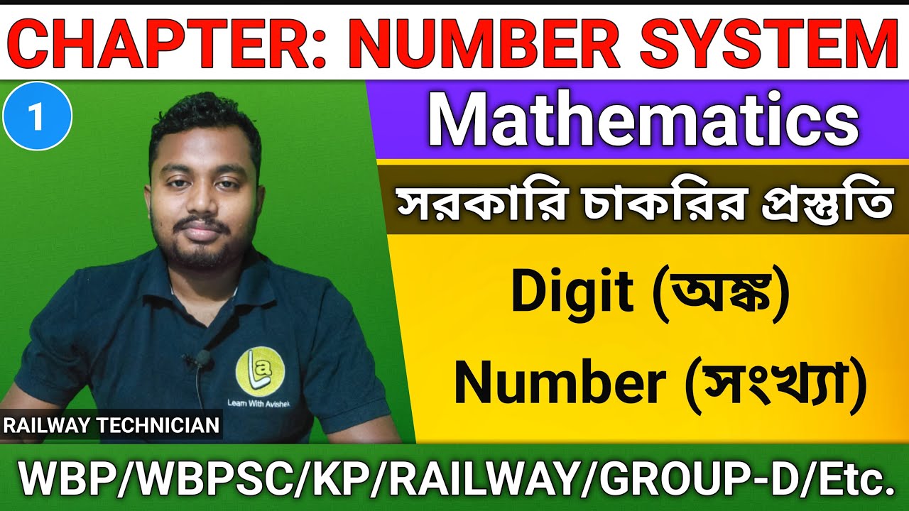 01: NUMBER SYSTEM | Chapter-Number System | Digit, Number and Numeral ...