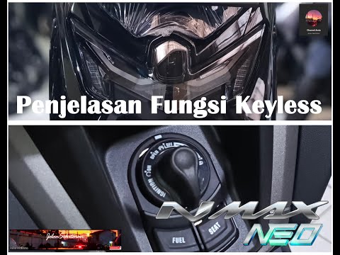 CARA MENGGUNAKAN KUNCI KEYLESS Yamaha NMAX NEO S #NMAX #YAMAHA @JalanSekitaran