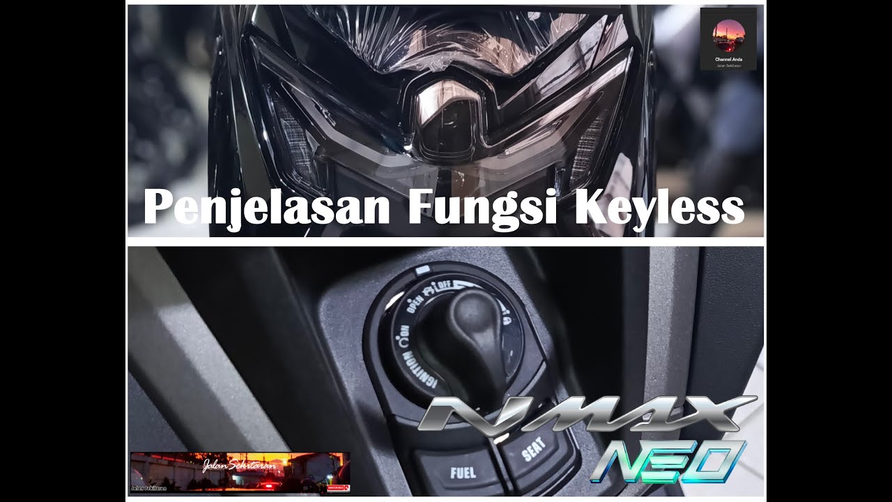 CARA MENGGUNAKAN KUNCI KEYLESS Yamaha NMAX NEO S #NMAX #YAMAHA ...