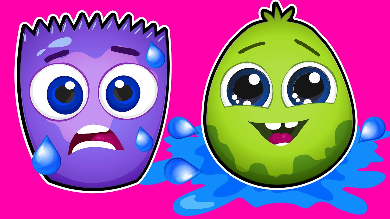 Learn Colors For Kids and Toddlers | Op & Bob Cartoons | Colors and ...