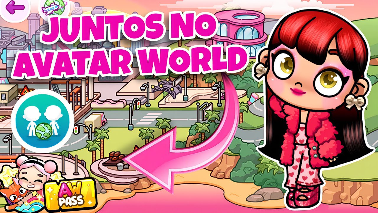 VISITANDO A NOVA CIDADE DO AVATAR WORLD COM OS INSCRITOS. - YouTube