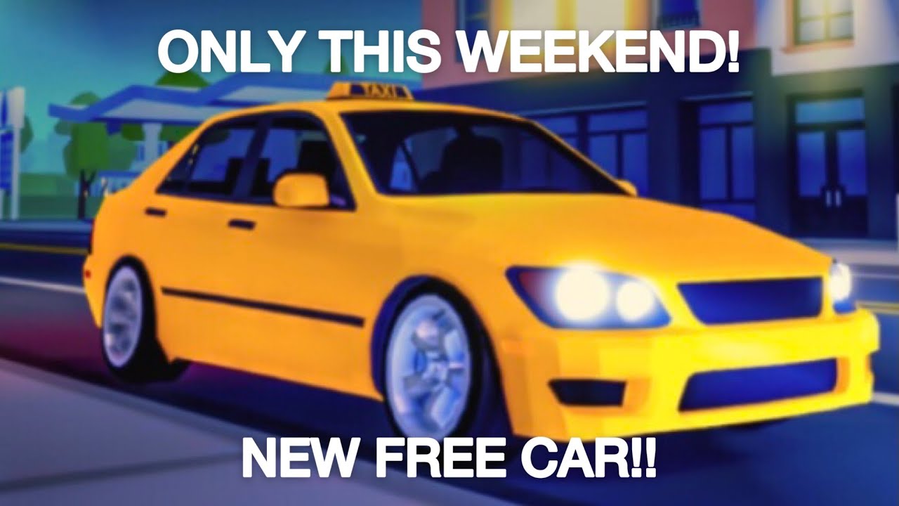 NEW FREE CAR Lexus IS300/Luxus I300 IN ROBLOX TAXI BOSS (limited only ...