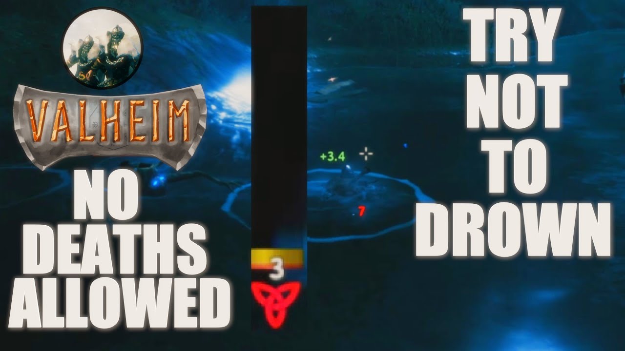 Try not to DROWN - Valheim Hardcore Part 13 - YouTube