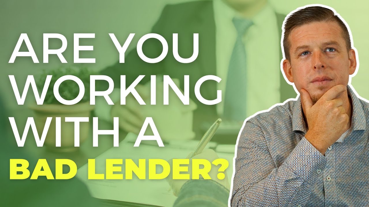 The Biggest Mortgage Lender Red Flags - YouTube