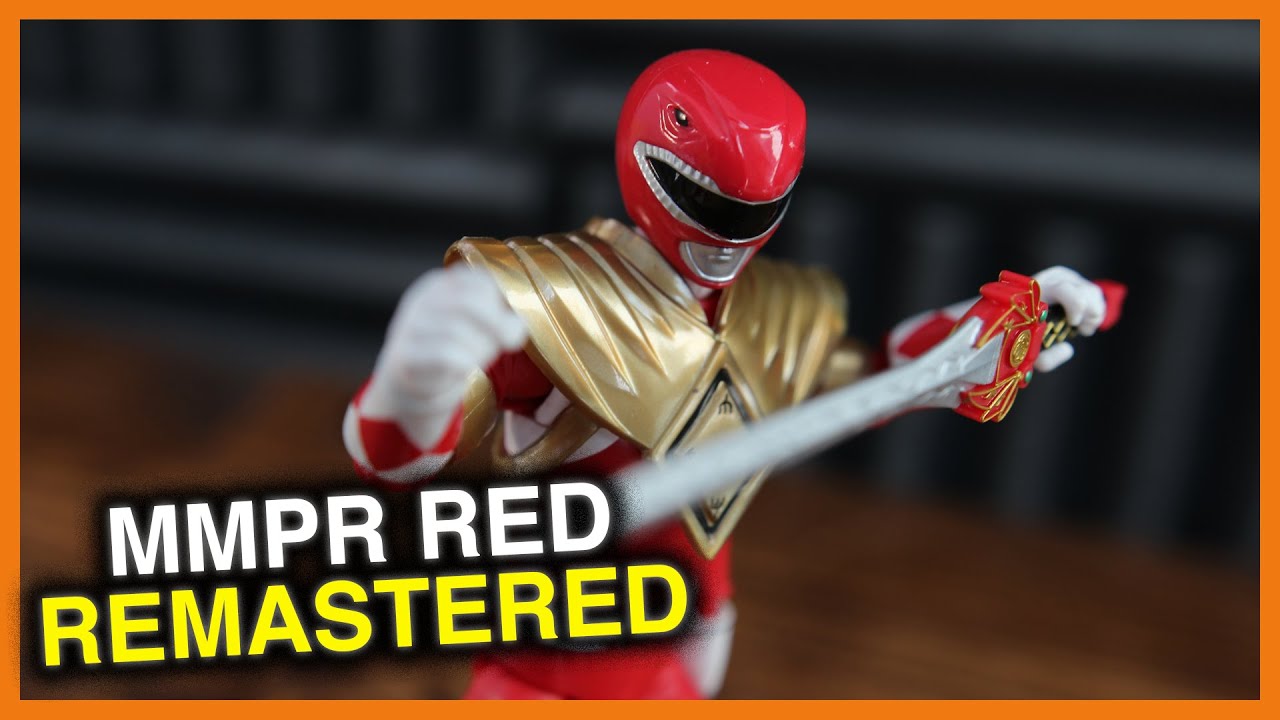 Remastered MMPR Armored Red Ranger Lightning Collection Review - YouTube