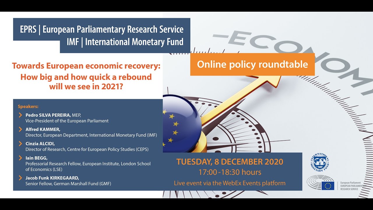 EPRS/IMF online event | Towards European economic recovery: How big a ...