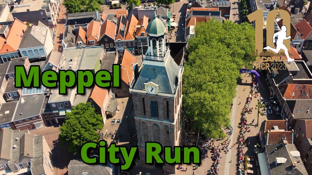 Meppel City Run 2023 - A 6.6km Running Match - YouTube