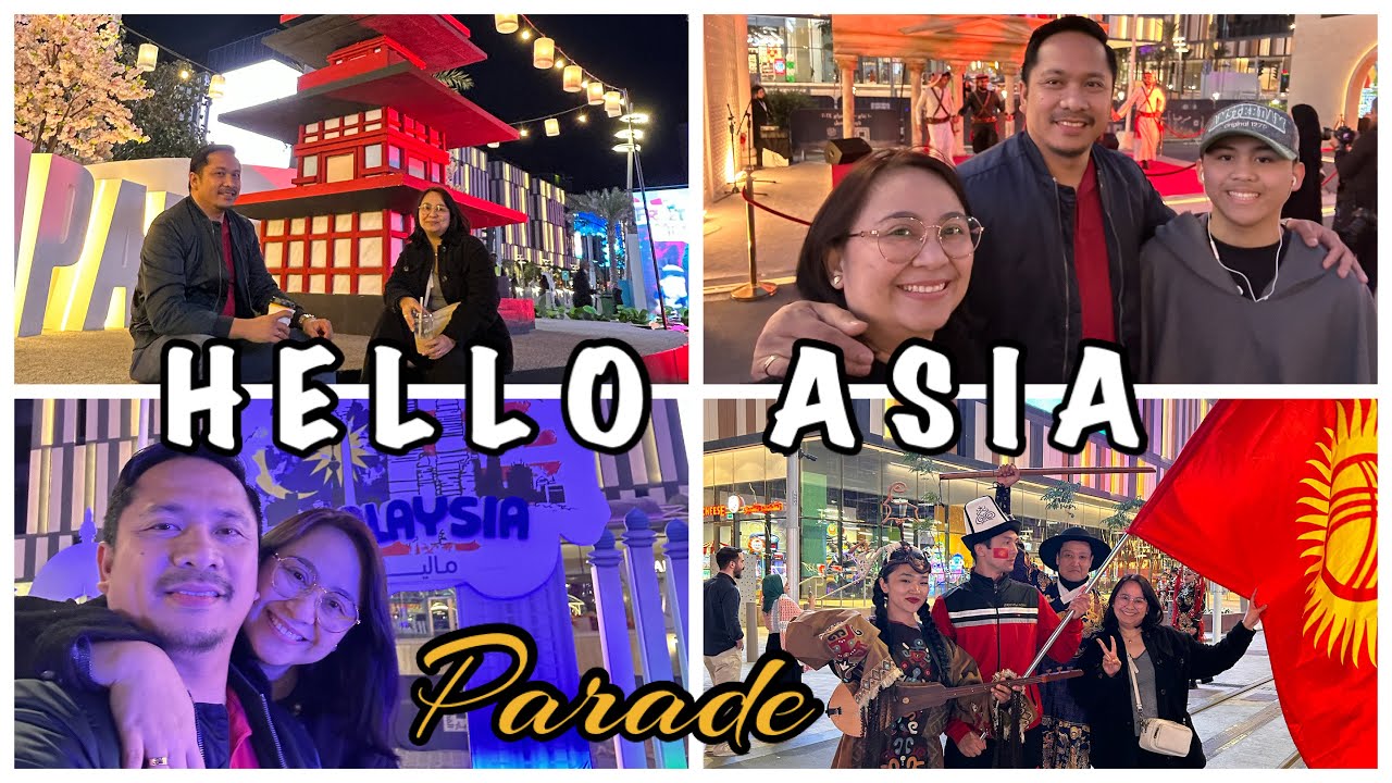 Hello Asia Parade in Lusail Boulevard |Happy OFW Family - YouTube