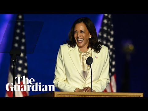 Kamala Harris's historic victory speech in full: 'You chose truth'